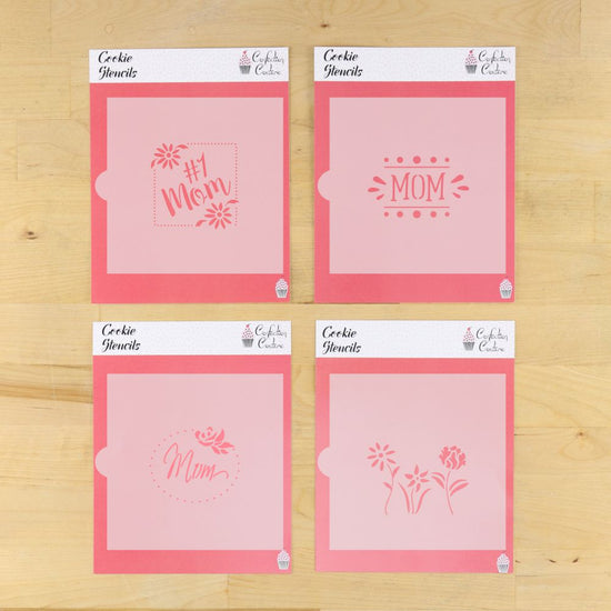 Mother's Day Messages Cookie Stencil: Sweet Treats for Mom - Confection ...