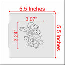 Easter Bunny PYO Stencils: Decorate Easter PYO Cookies – Confection ...