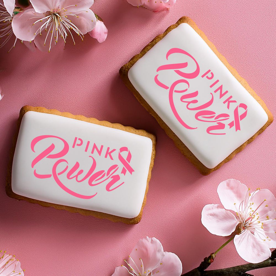 Breast Cancer Awareness Cookie Stencils | Confection Couture ...