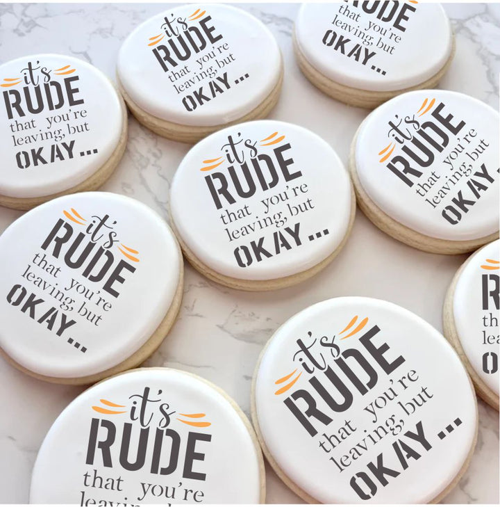 Retirement & Workplace Cookie Stencils | Confection Couture ...