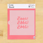 Omg! Engagement Stencils for Cakes and Cookies - Confection Couture ...