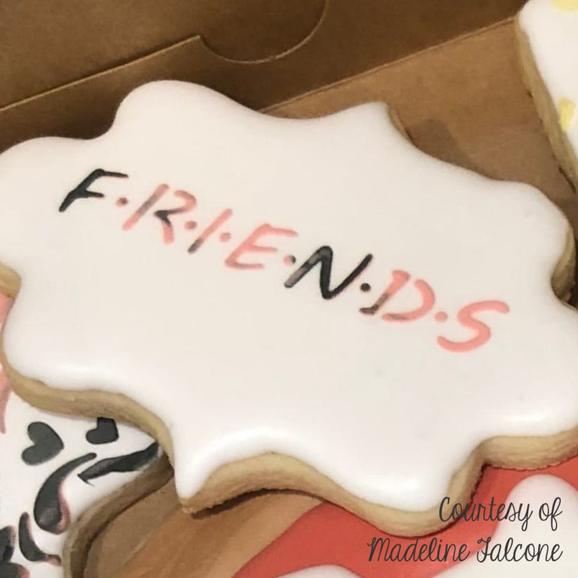 Friends Stencil for Cakes and Cookies – Confection Couture Stencils