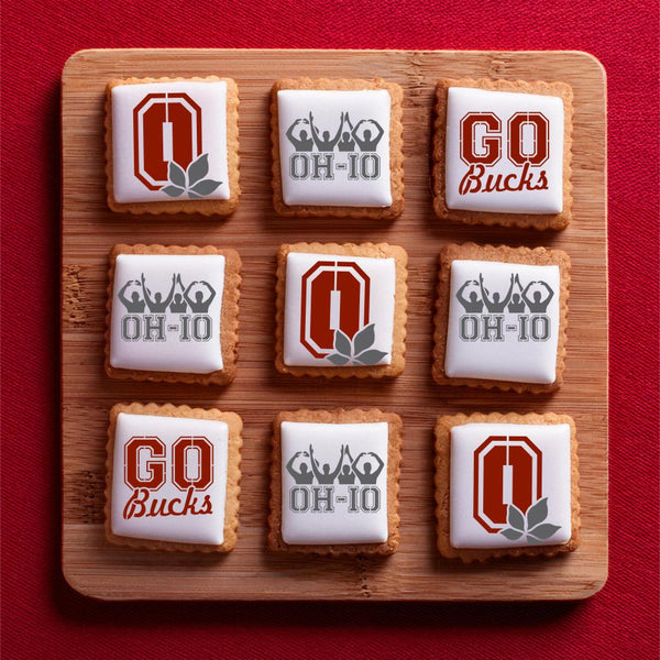 Buckeyes Cookie Stencil Set: Decorate Ohio State Cookies – Confection ...