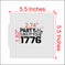 Party Like It's 1776 Cookie Stencil: Fun Fourth of July Stencils ...