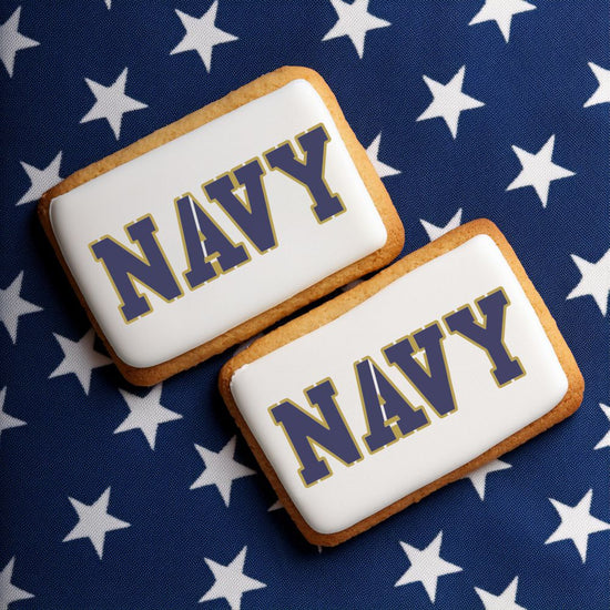 Navy Cookie Stencil | Cookies for US Navy – Confection Couture Stencils