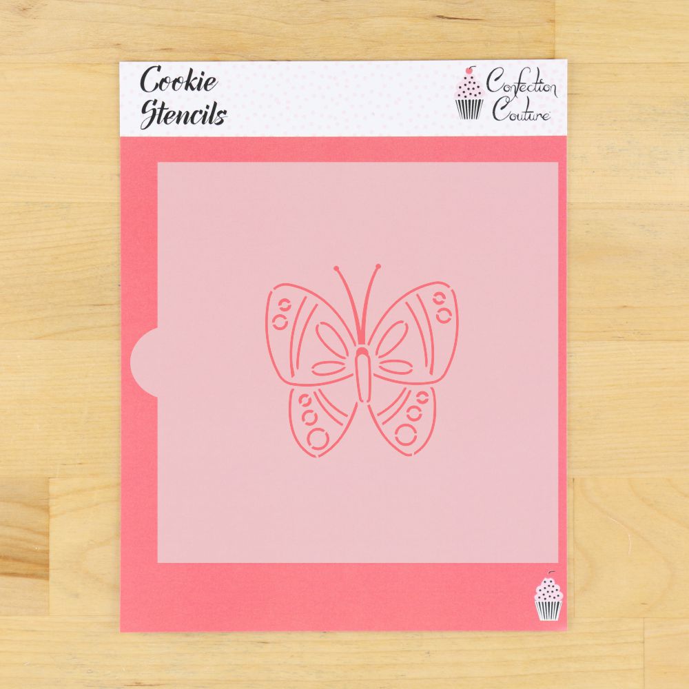 Butterfly PYO Cookie Stencil | Butterfly PYO Cookies – Confection ...