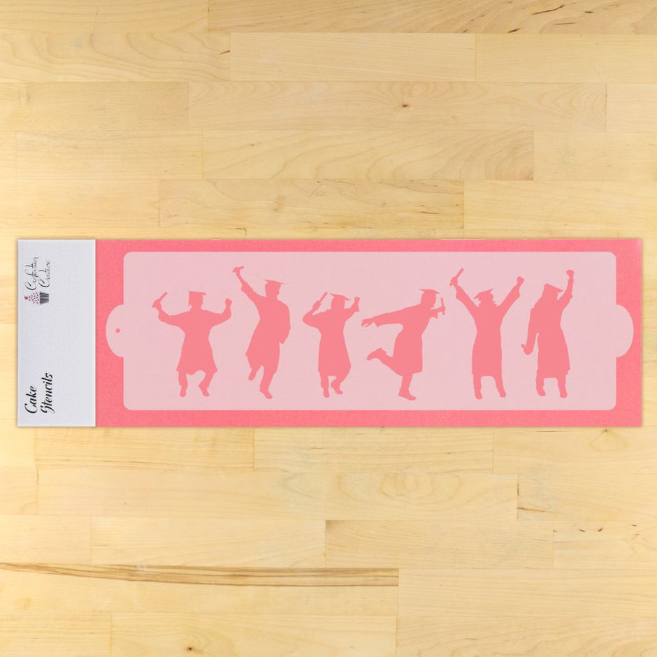 Graduation Cake Stencils: Decorate a Graduation Cake – Confection ...