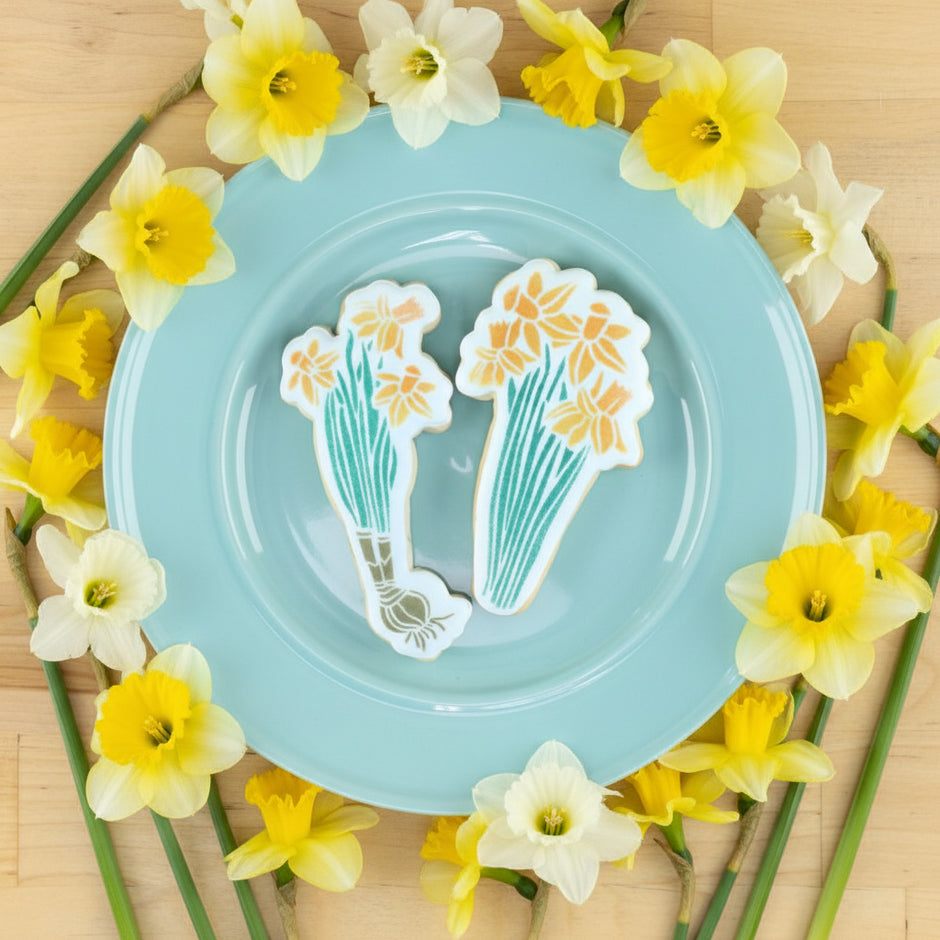 Spring & Floral Cookie Stencils | Confection Couture Stencils