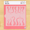 Monster Tails Halloween Cookie Stencil| Halloween Monster Cookies ...